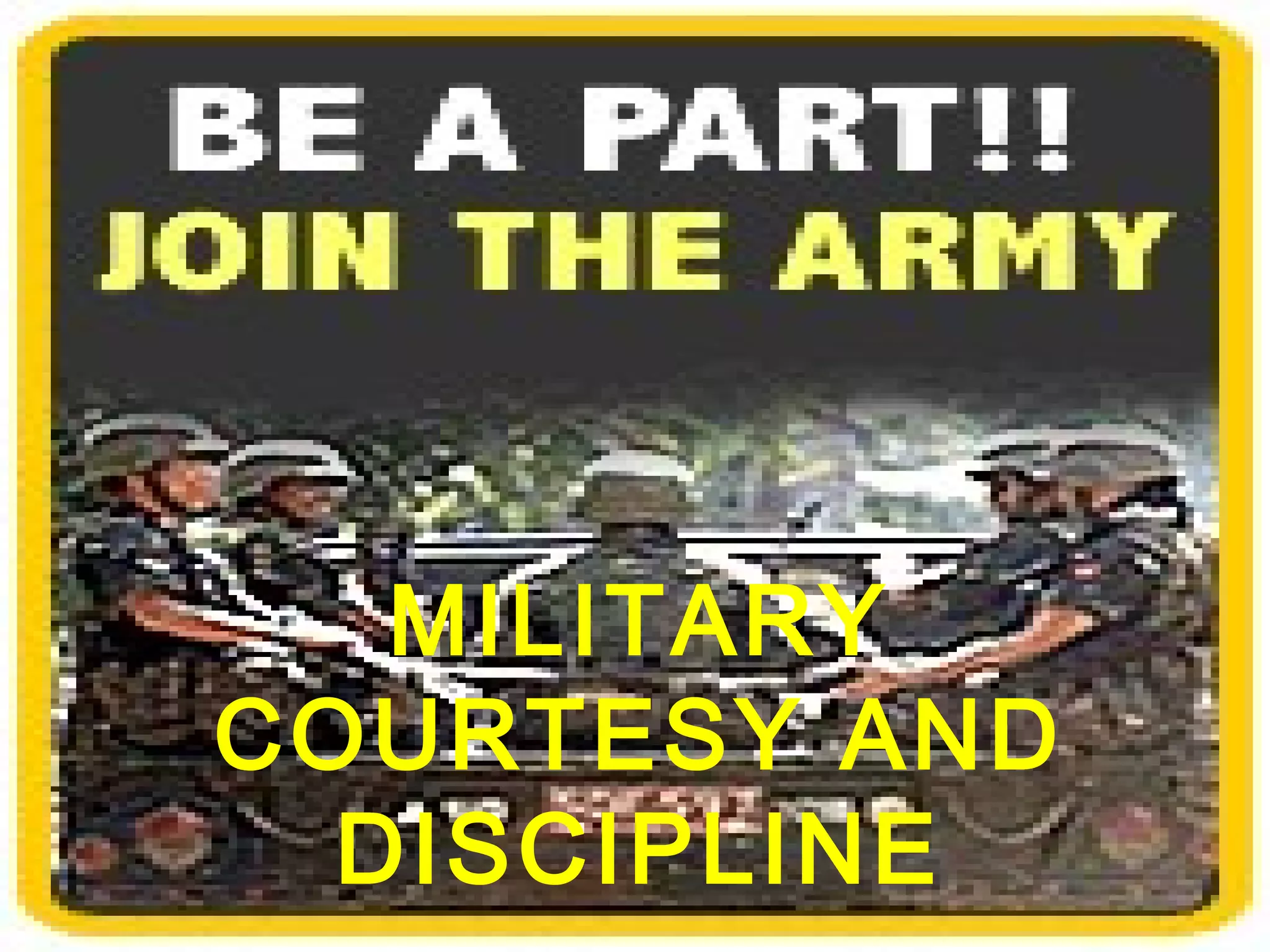 Military Courtesy and Discipline Essentials | PPT