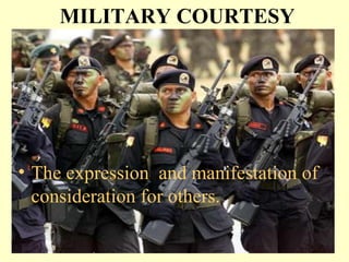 Military courtesy and discipline ii | PPT