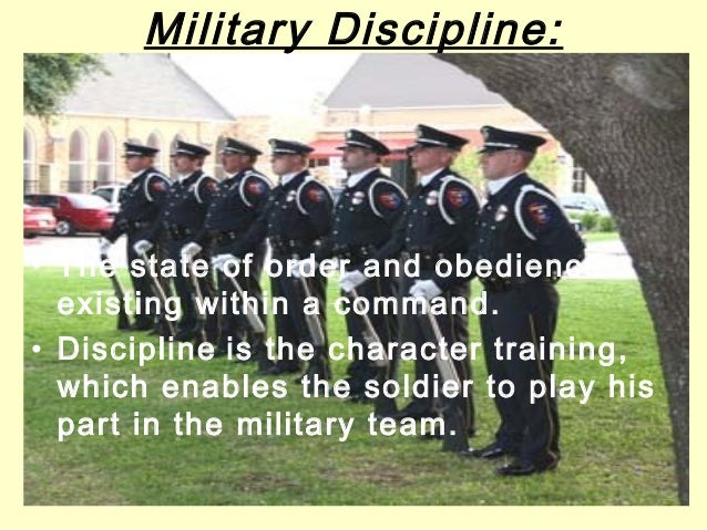 Military courtesy and discipline ii