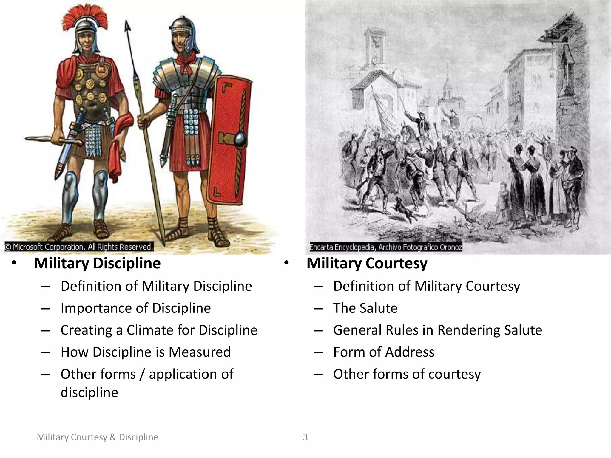 Military Courtesy and Discipline | PPT