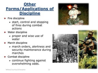 Military Courtesy and Discipline | PPT