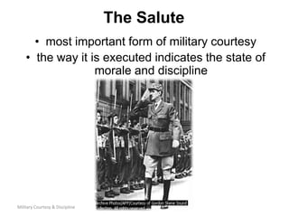 Military Courtesy and Discipline | PPT