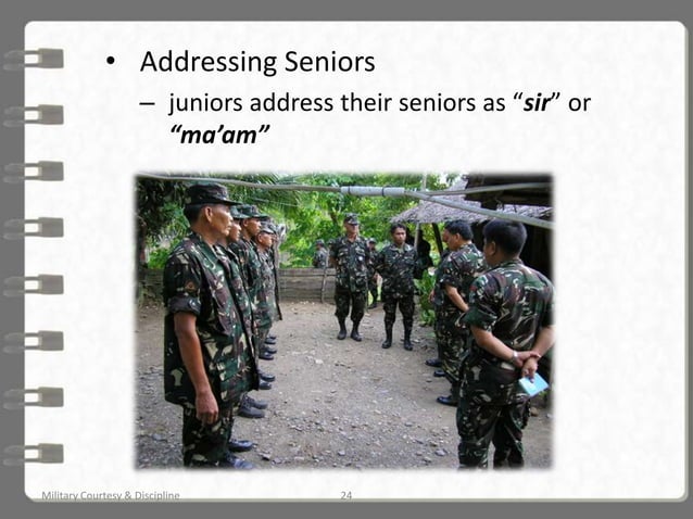 Military Courtesy and Discipline | PPT | Pets