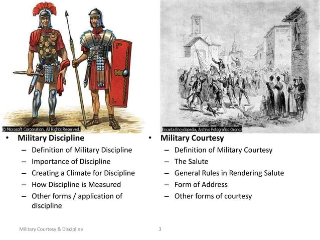 Military Courtesy and Discipline | PPT | Pets
