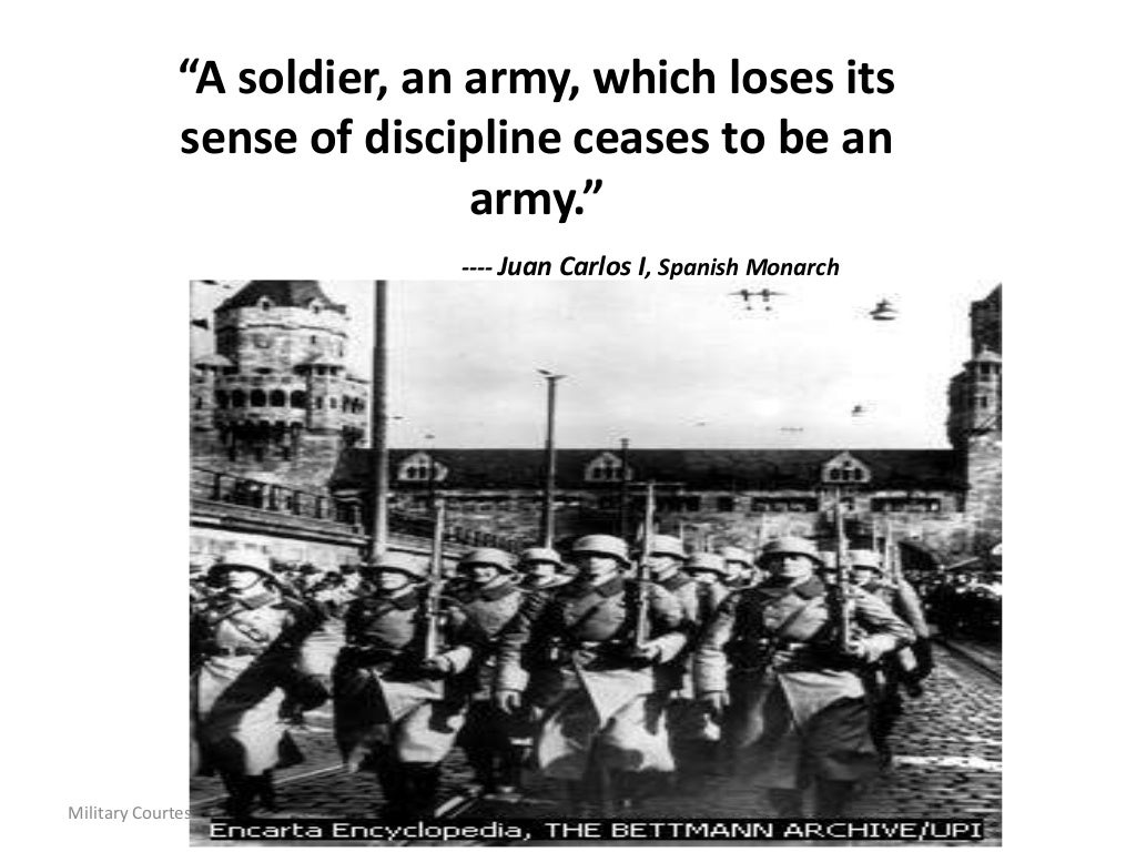 Military Courtesy and Discipline