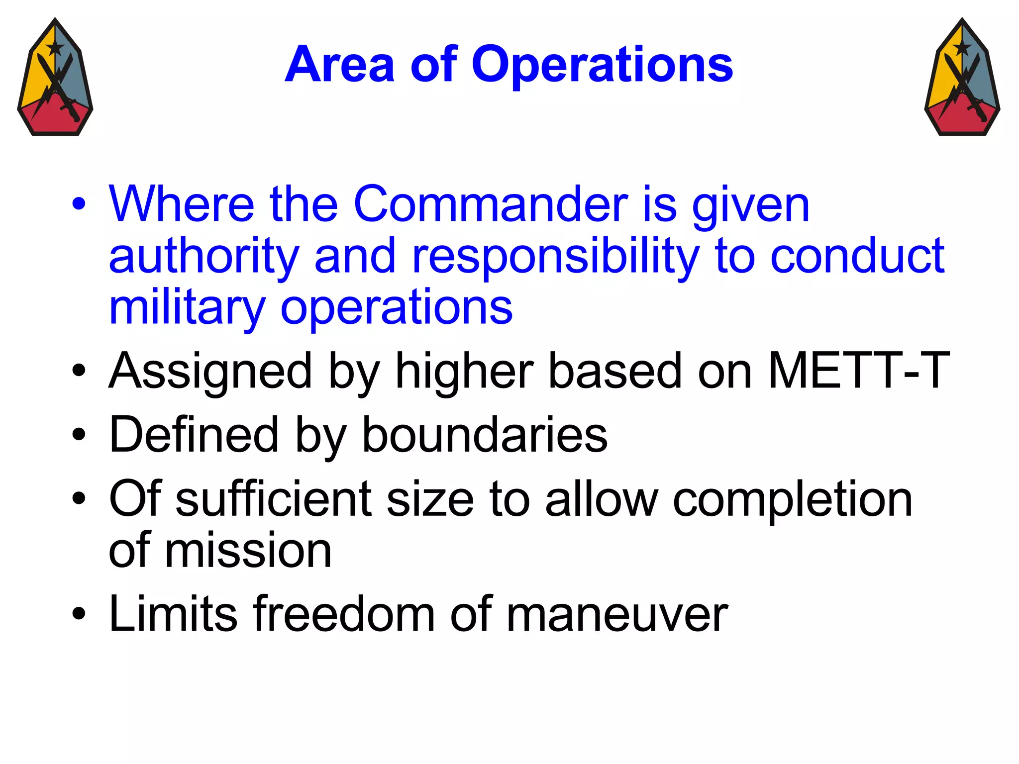 Military Decision Making Process (Mar 08) 1 | PPT
