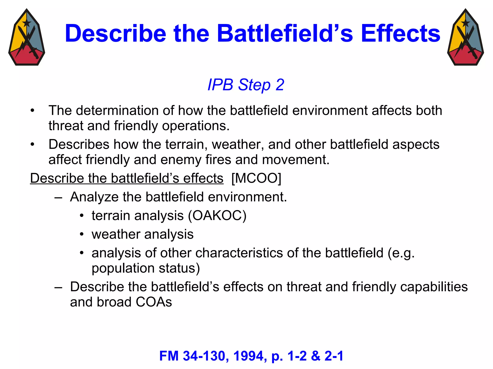 Military Decision Making Process (Mar 08) 1 | PPT