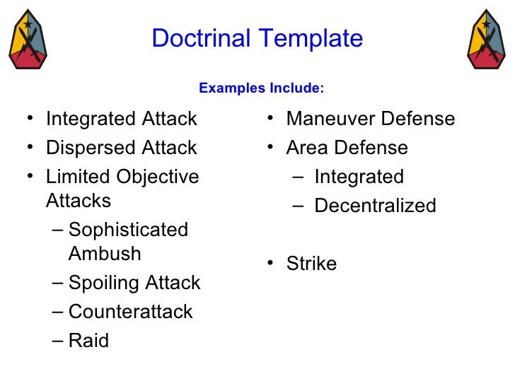 Military Decision Making Process (Mar 08) 2