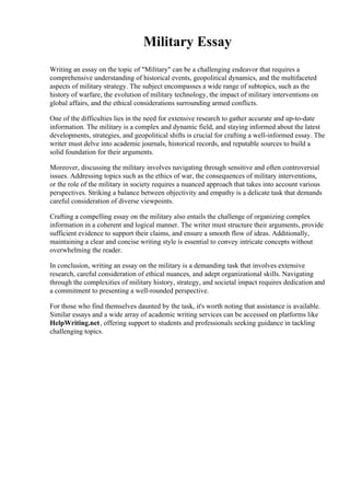 Military Essay.pdf