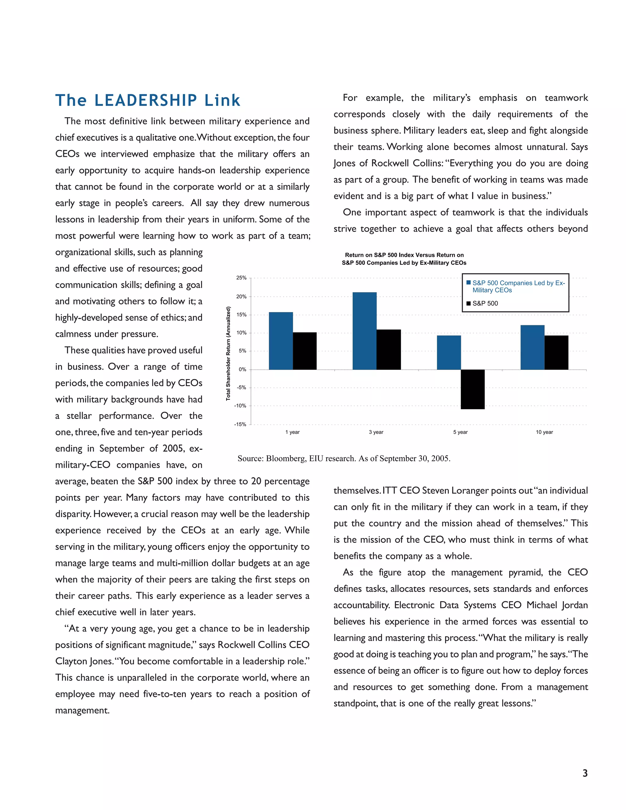Military Experience & CEOs | PDF