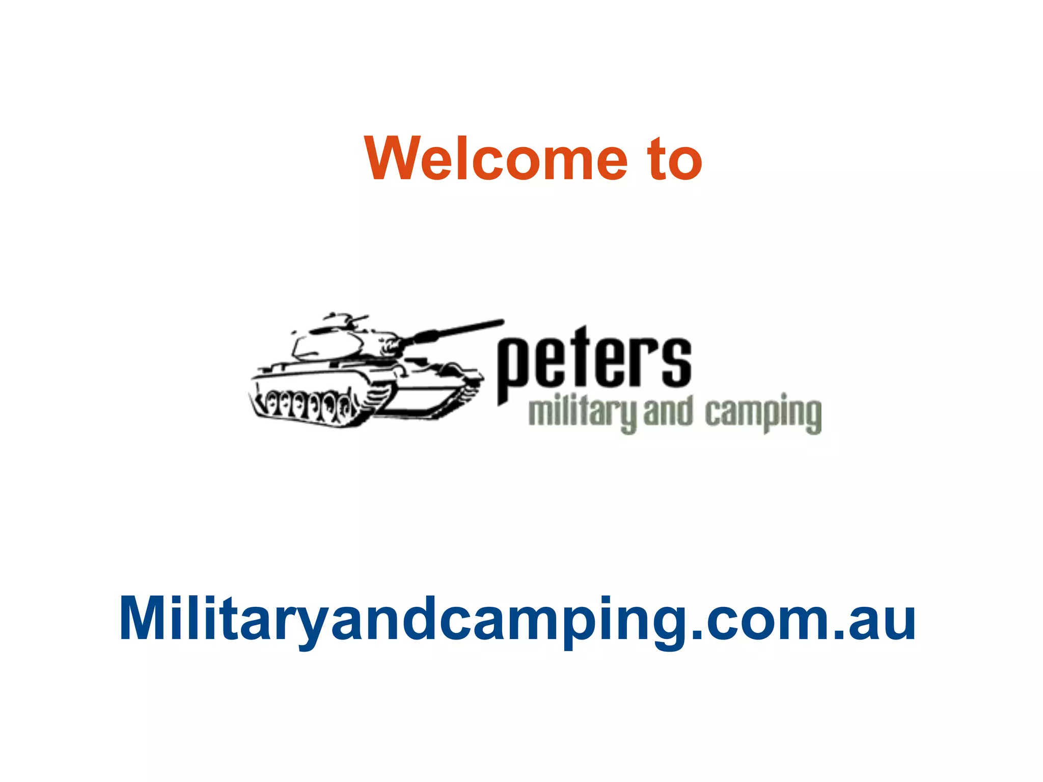 Military gear australia | PPTX