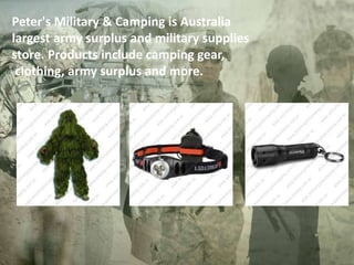 Military gear australia | PPTX