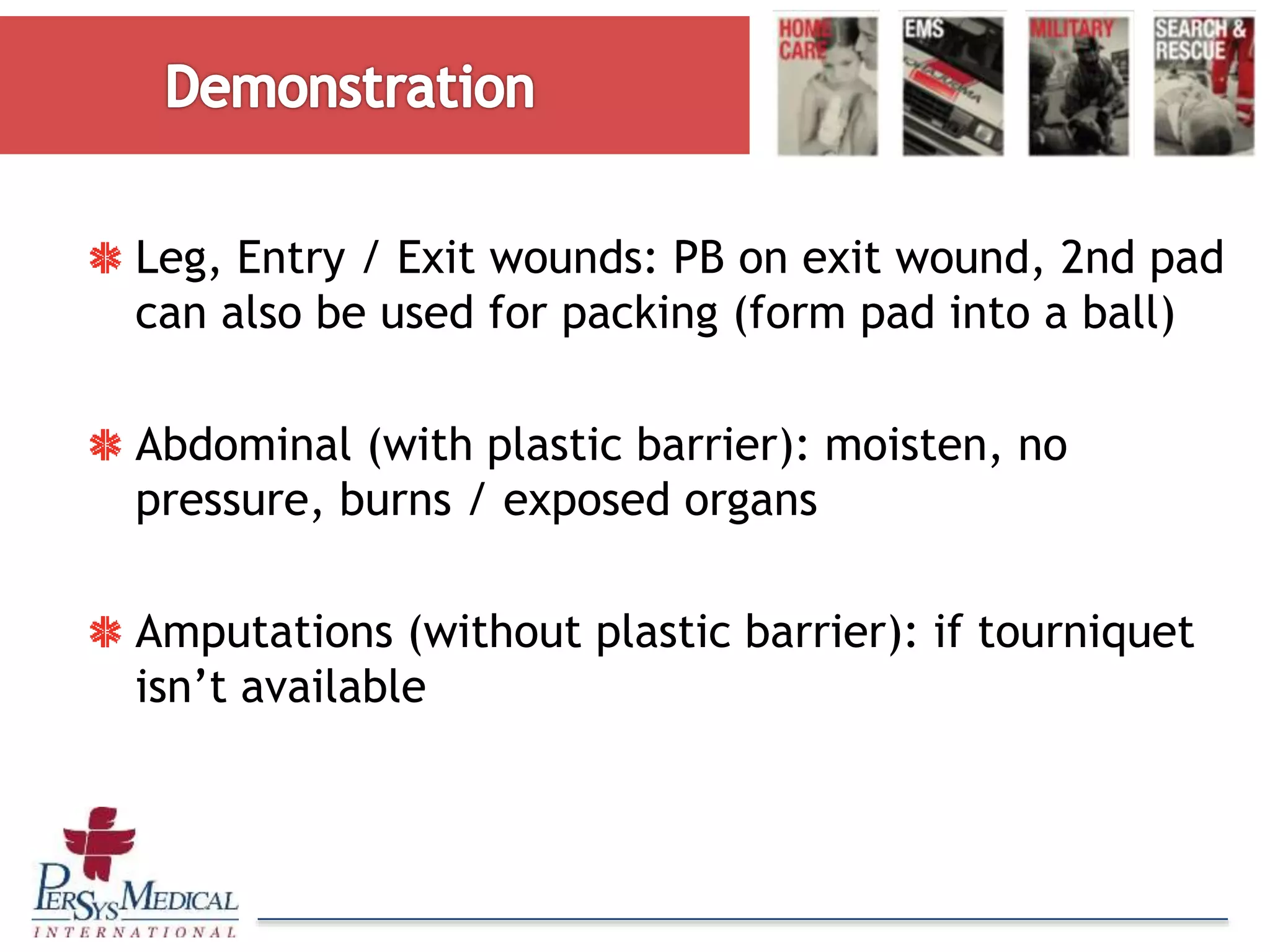 Military hemorrhage control presentation | PPTX