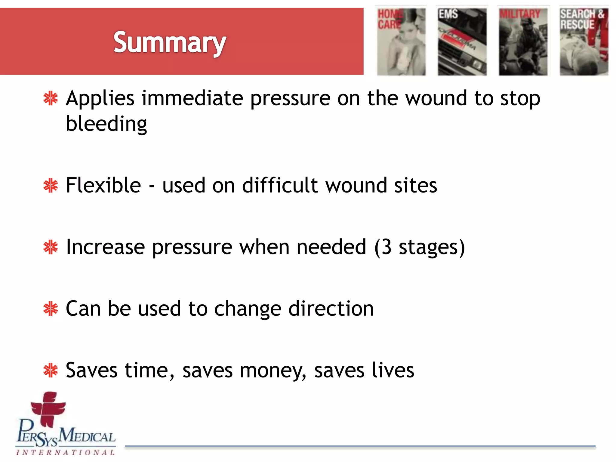 Military hemorrhage control presentation | PPTX