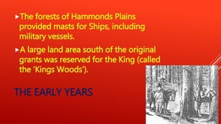 Military history of Hammonds Plains | PPTX