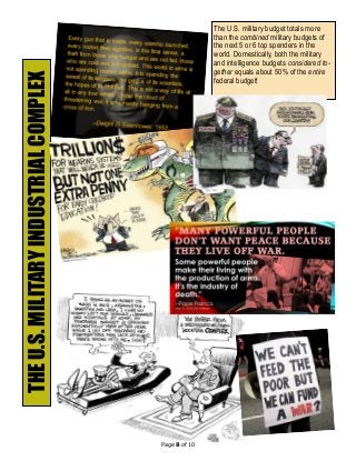 The U.S. Military Industrial Complex: A Diagrammatic Representation | PDF