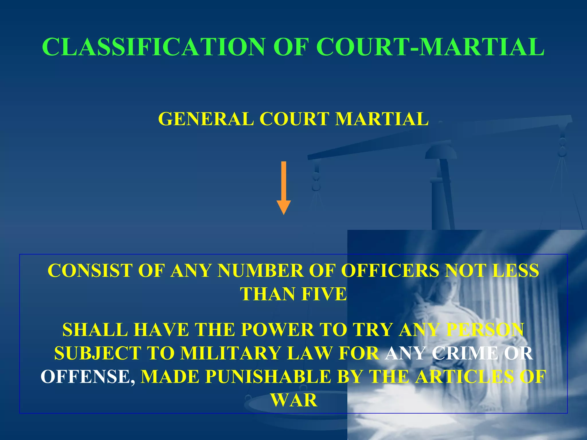 Military Justice SYSTEM | PPT