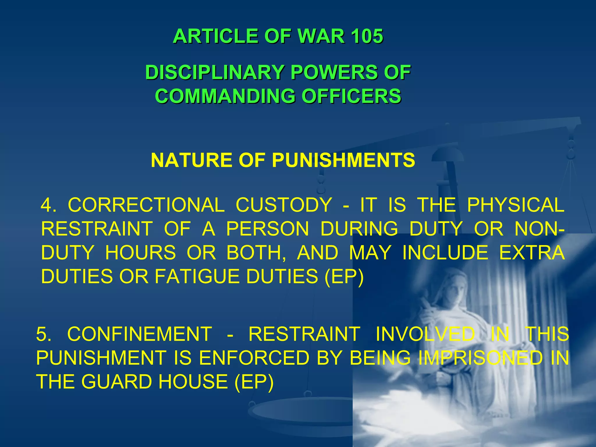 Military Justice SYSTEM | PPT