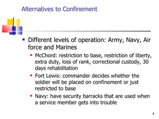 Military Justice Project Power Point Presentation | PPT