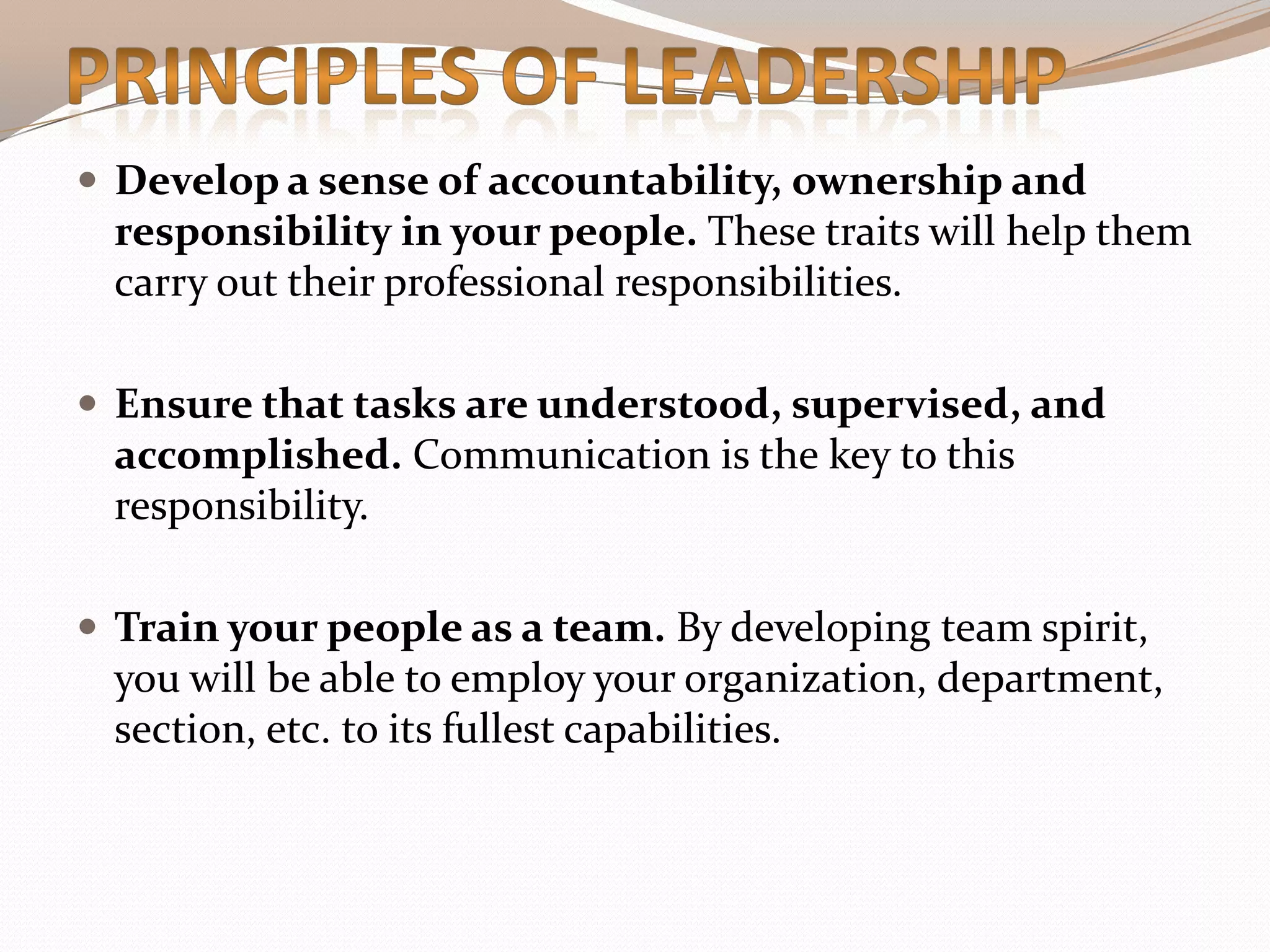 Military leadership | PPTX