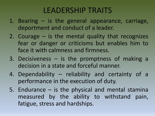 Military leadership | PPTX