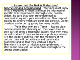 Military leadership | PPTX