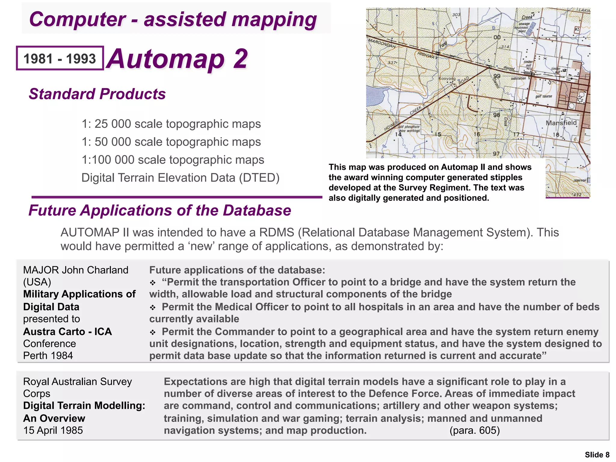 Military Mapmakers of Fortuna | PPT