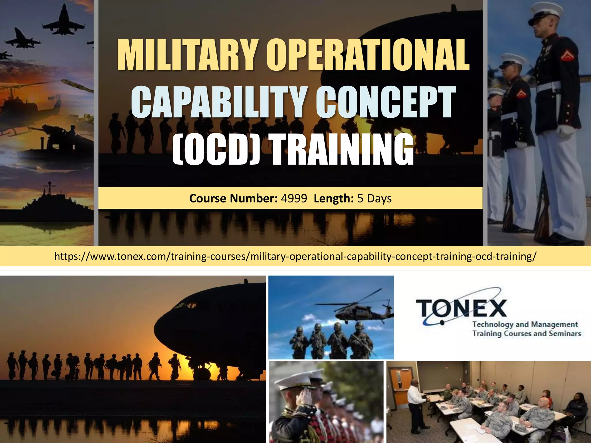 Military Operational Capability Concept Training (OCD) Training | PPTX