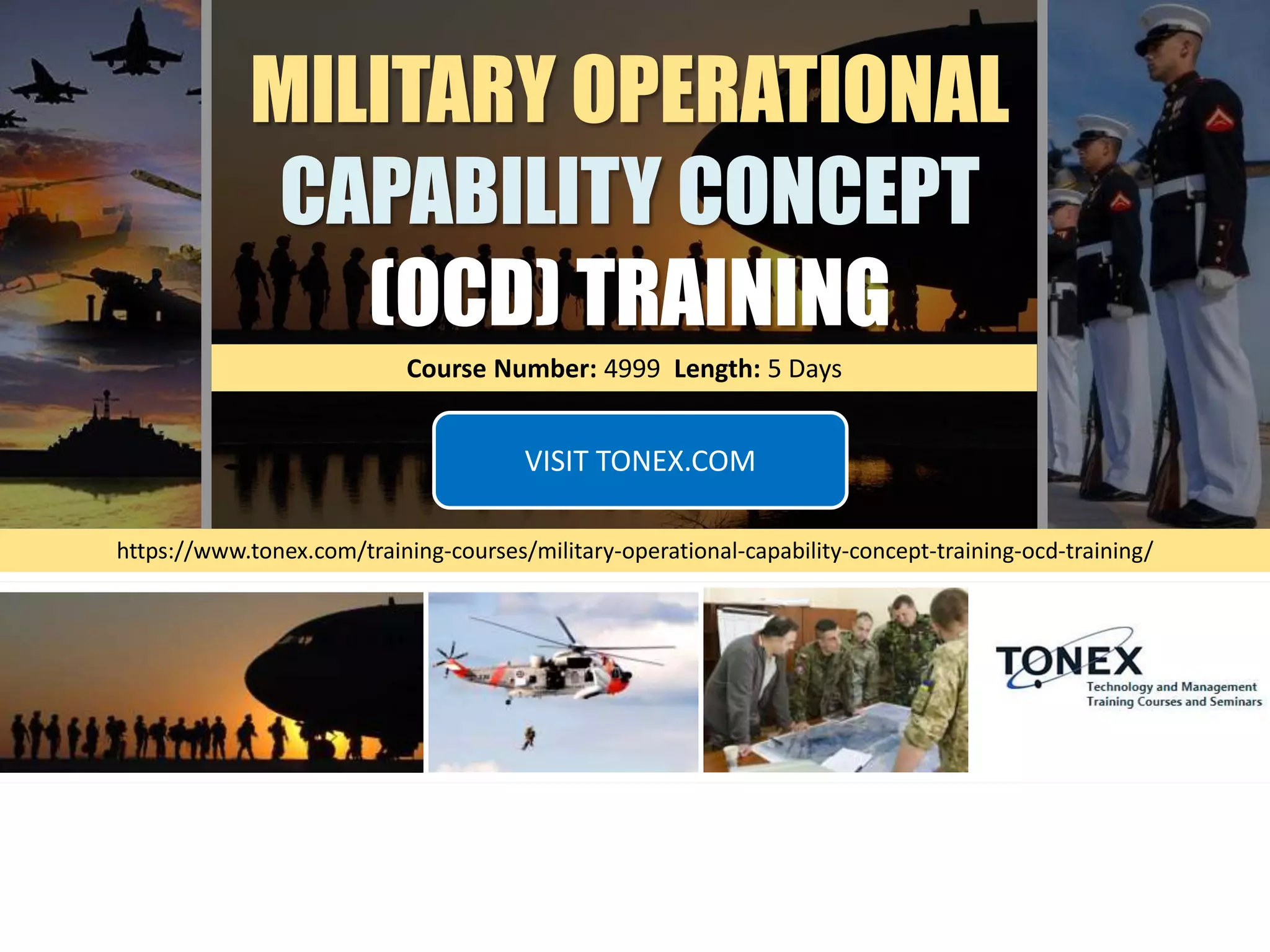 Military Operational Capability Concept Training (OCD) Training | PPTX
