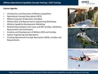 Military Operational Capability Concept Training (OCD) Training | PPTX