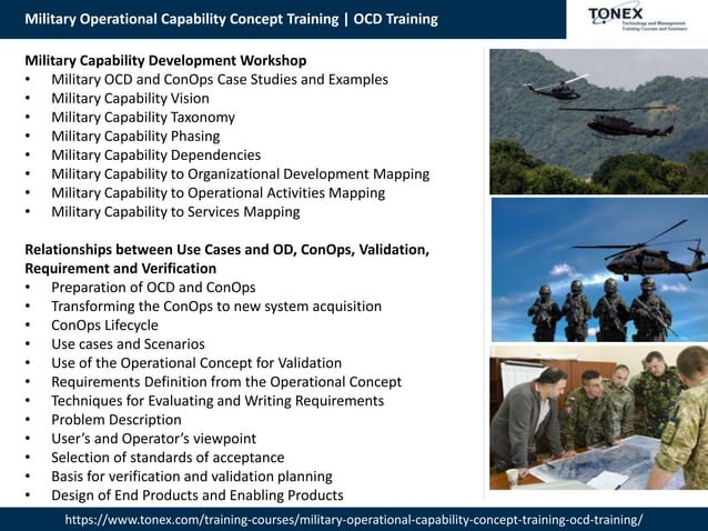 Military Operational Capability Concept Training (OCD) Training | PPTX