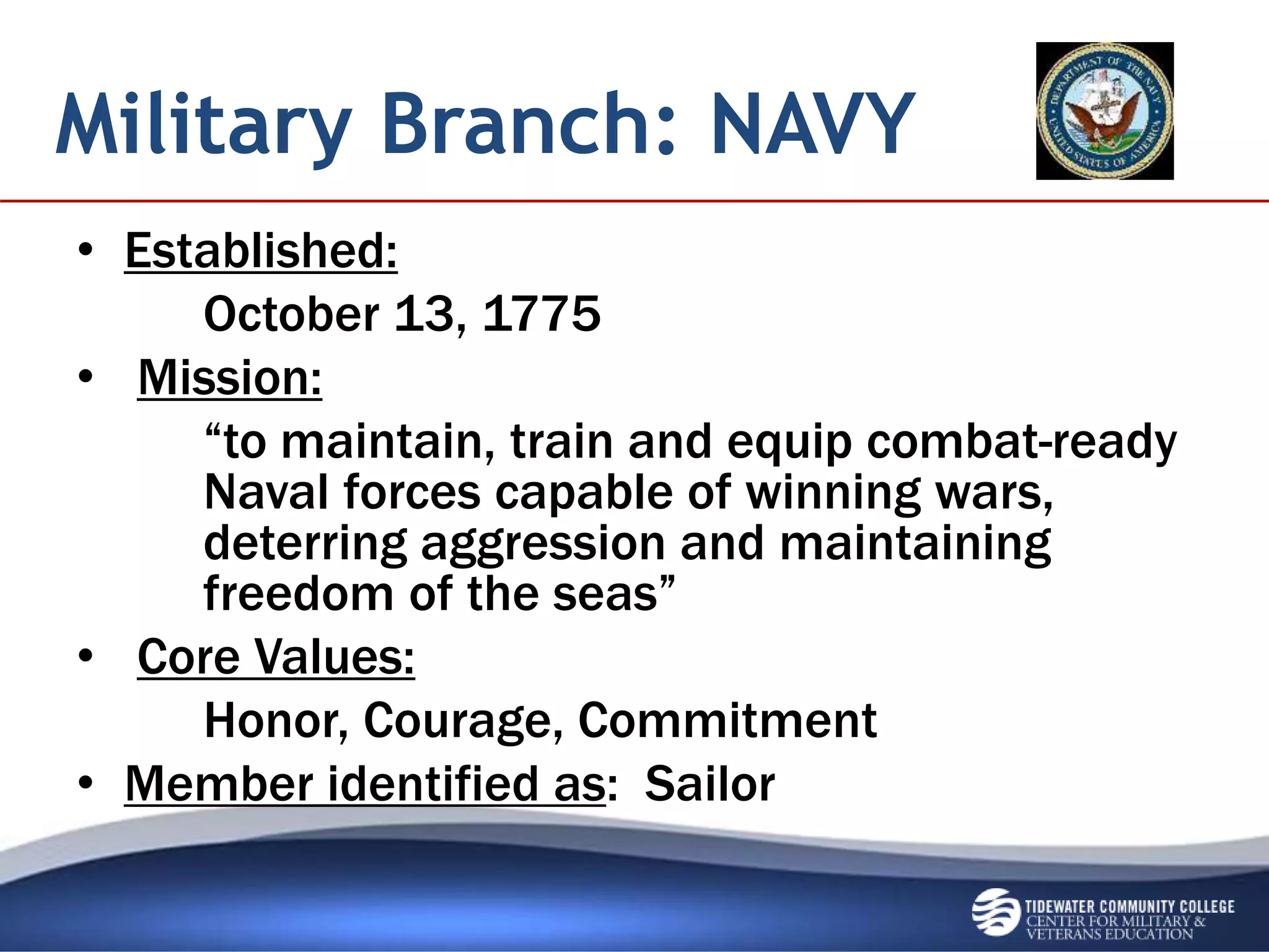 Military overview | PPTX