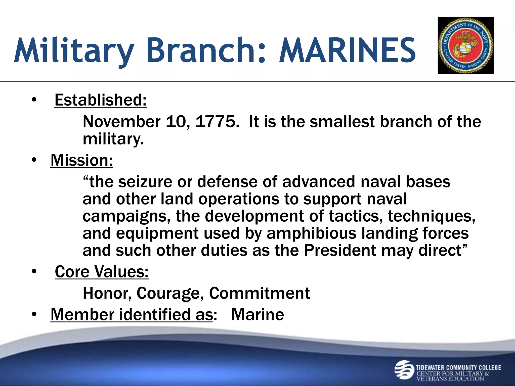 Military overview | PPTX