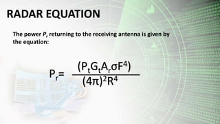 Military Radar | PPTX
