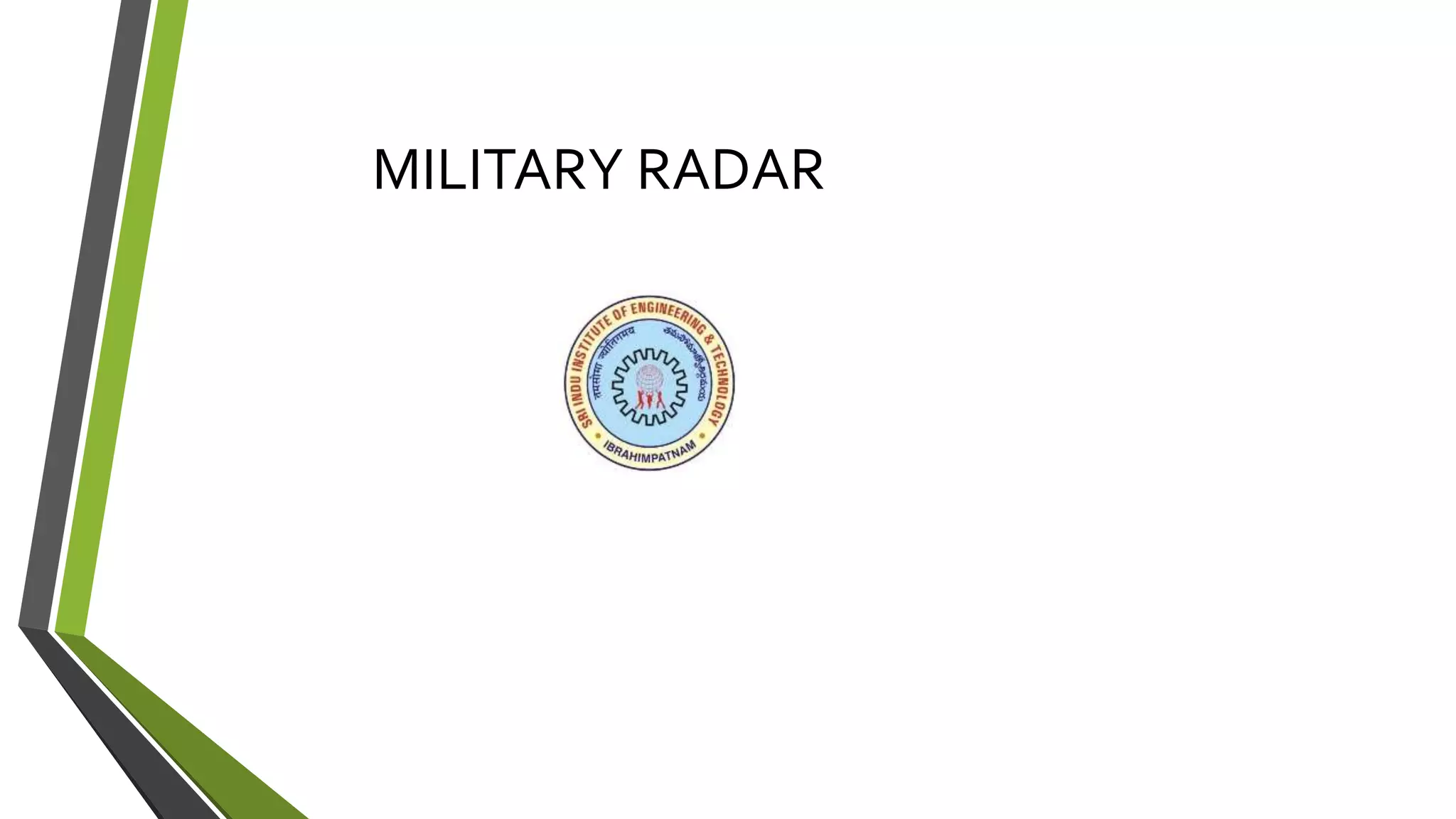 MILITARY RADAR.pptx