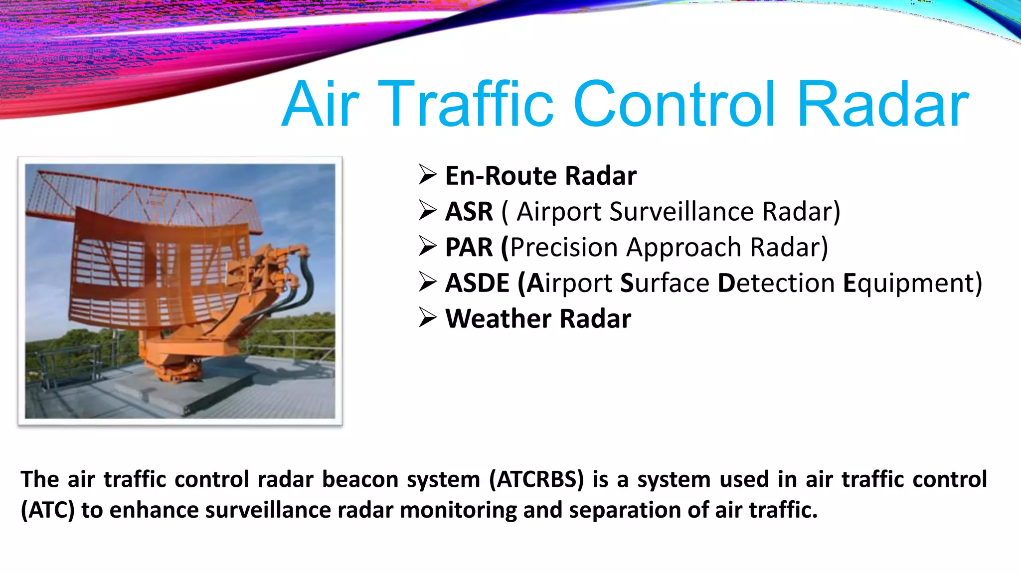 Military radar and satellite switching | PPTX