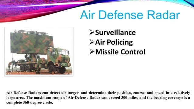 Military radar and satellite switching | PPT