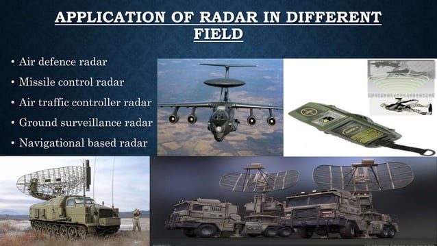 MILITARY RADARS.pptx | Technology & Computing