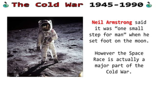 Causes of the Cold War - Nuclear weapons and Military Rivalry | PPTX