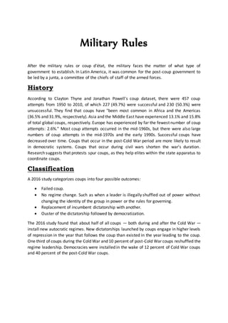 Military rules in bangladesh (1975 1990) | DOCX