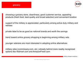 The Military Shopper Revolution Landmark Military Shopper Research | PPT