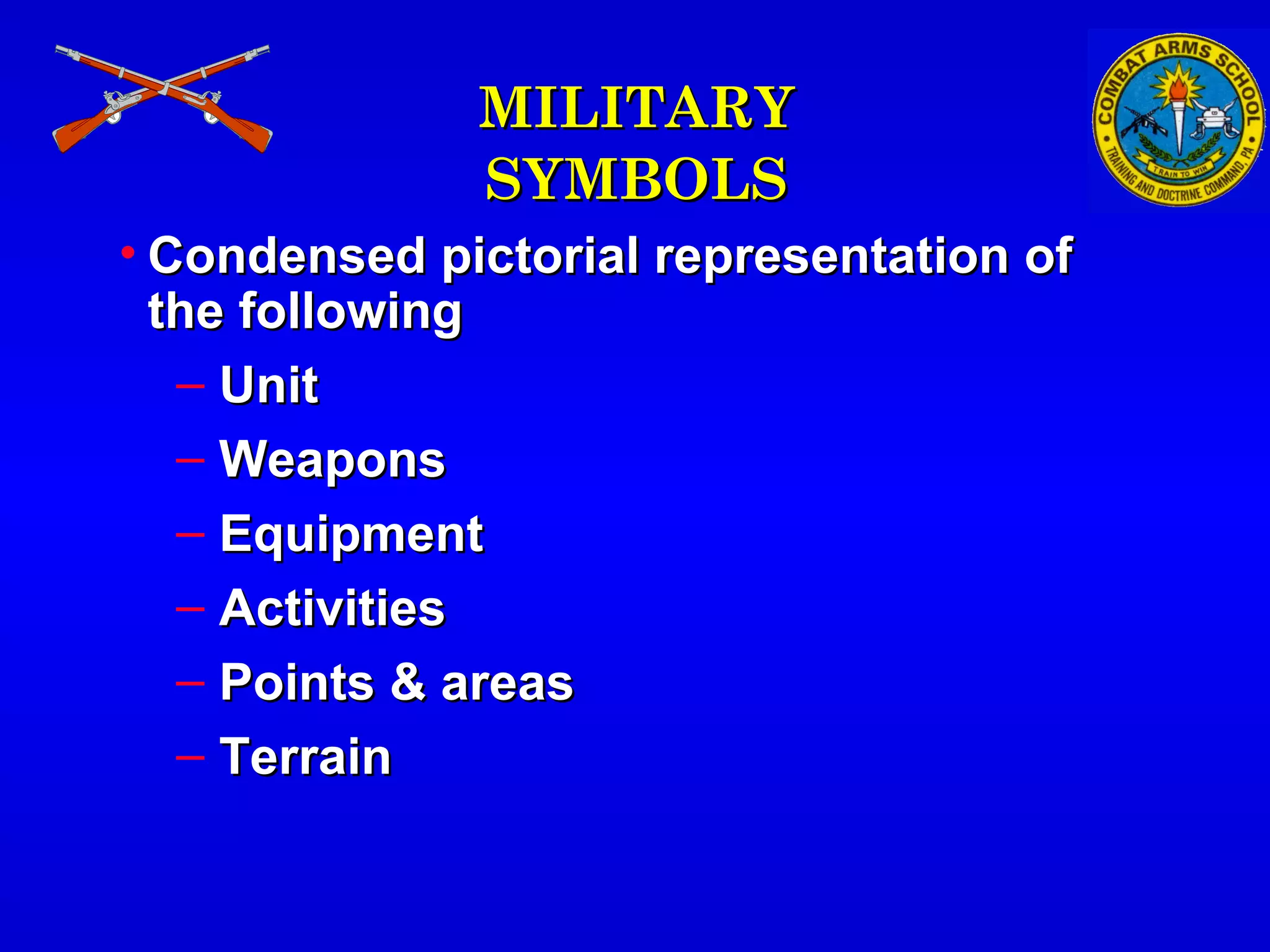 Military symbols | PPT