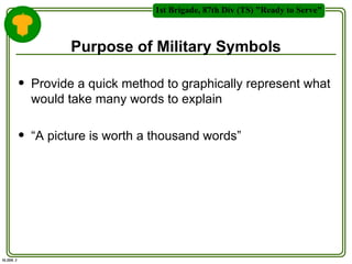 Military Symbols class and usage in Mil Opns.ppt