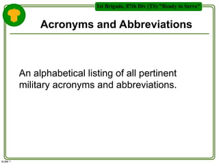 Military Symbols class and usage in Mil Opns.ppt