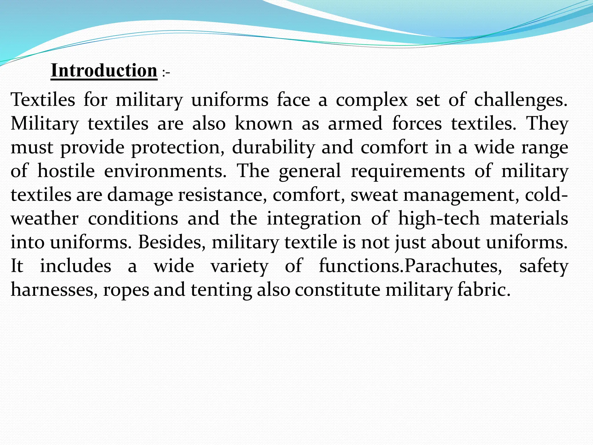 Military Textile Engineering textile 2.pptx