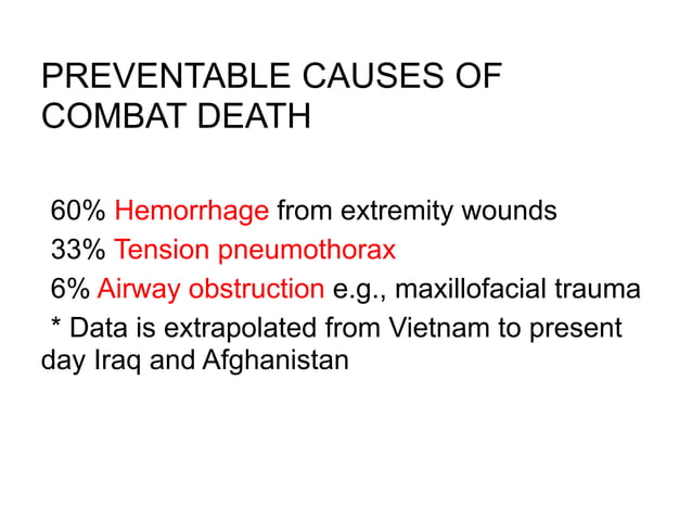 Military trauma | PPT