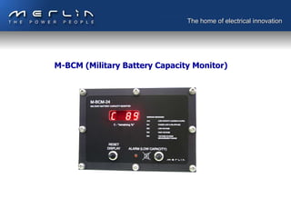 Military Vehicle Battery Monitoring & Management | PPT