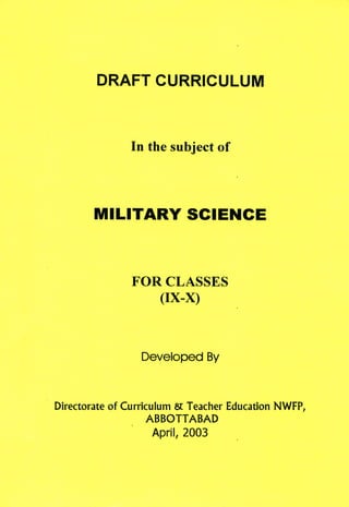 Military science | PDF