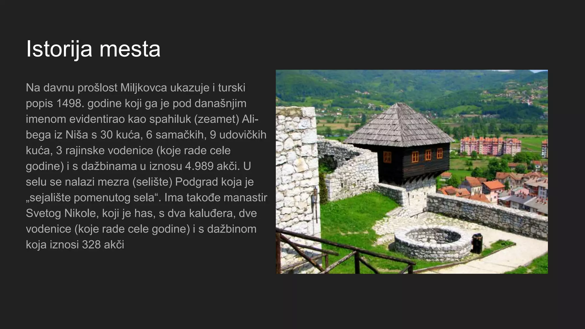 Miljkovac | PPTX