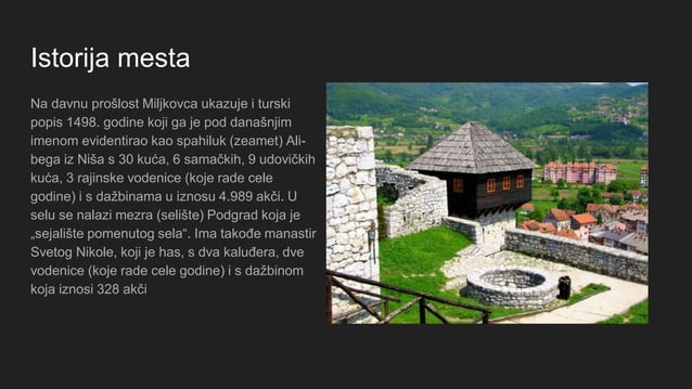 Miljkovac | PPTX
